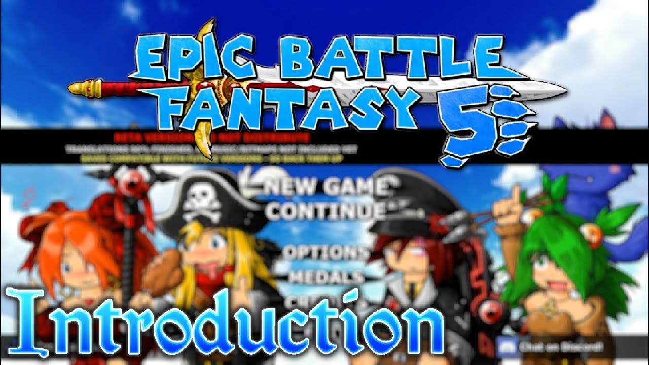 Epic Battle Fantasy 5 - Introduction - YouTube