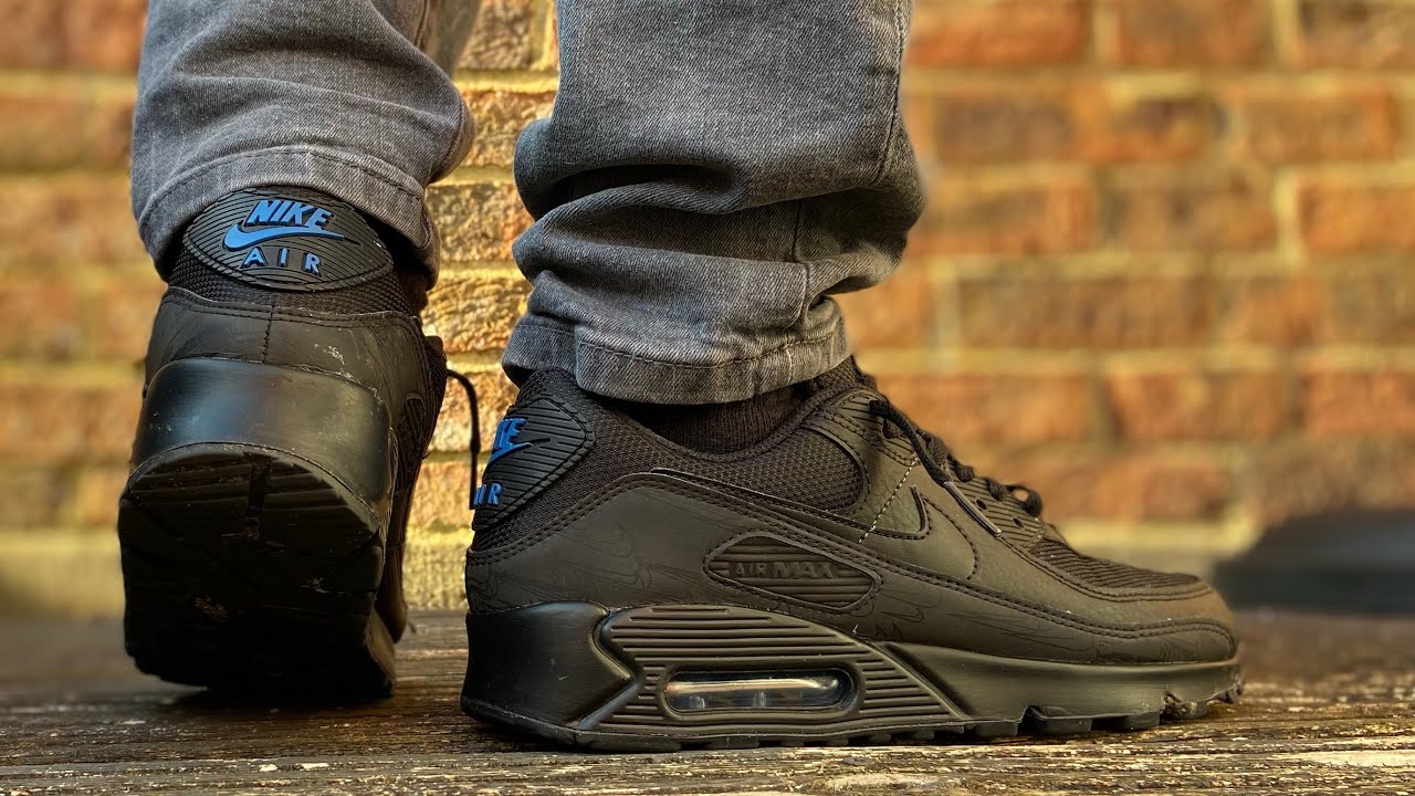 UPDATE: After Wearing NIKE AIR MAX 90 Dark Marina Blue For 6 Months ...