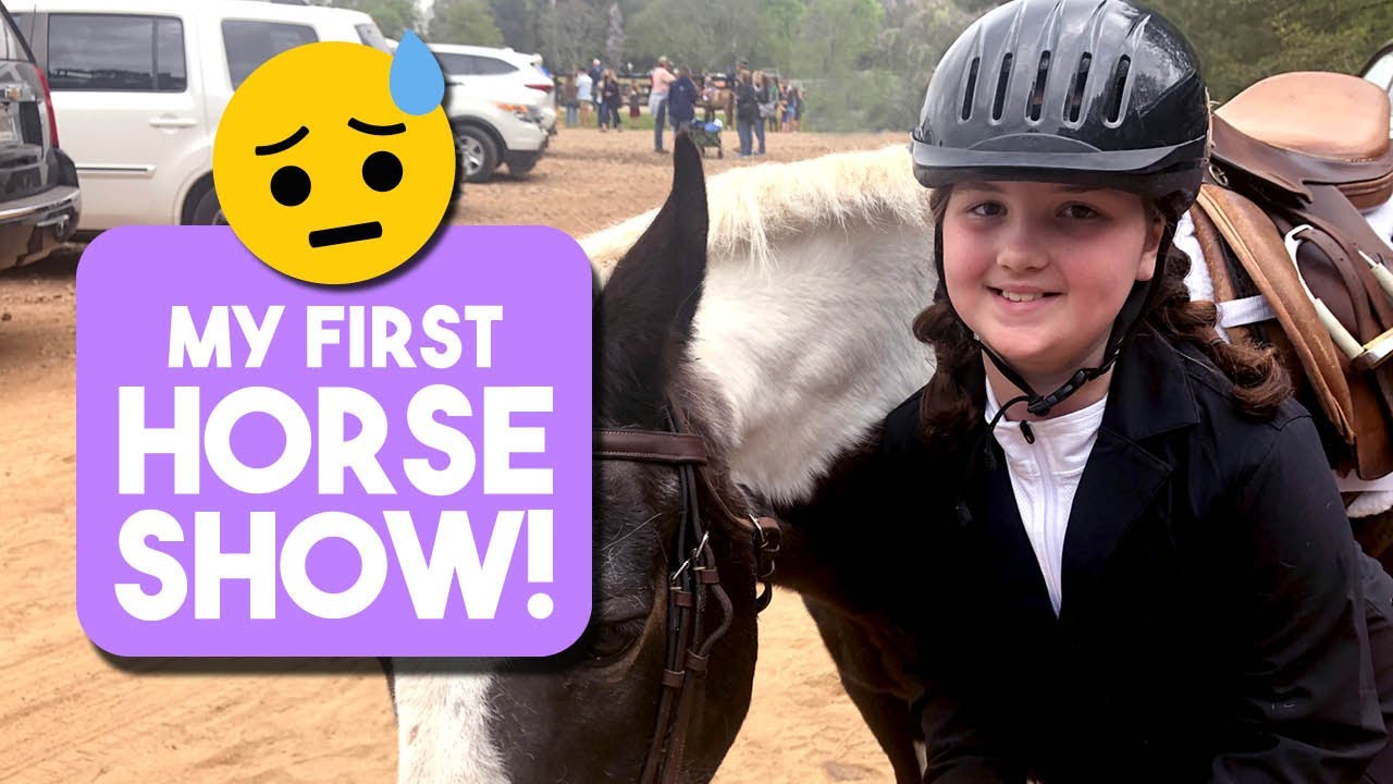 Kids horse show | Showing horses for beginners - YouTube
