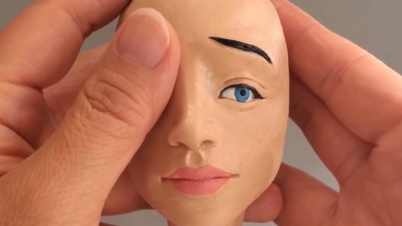 Beautiful clay figure /Satisfying Clay Artwork /Stop Motion / Animation ...