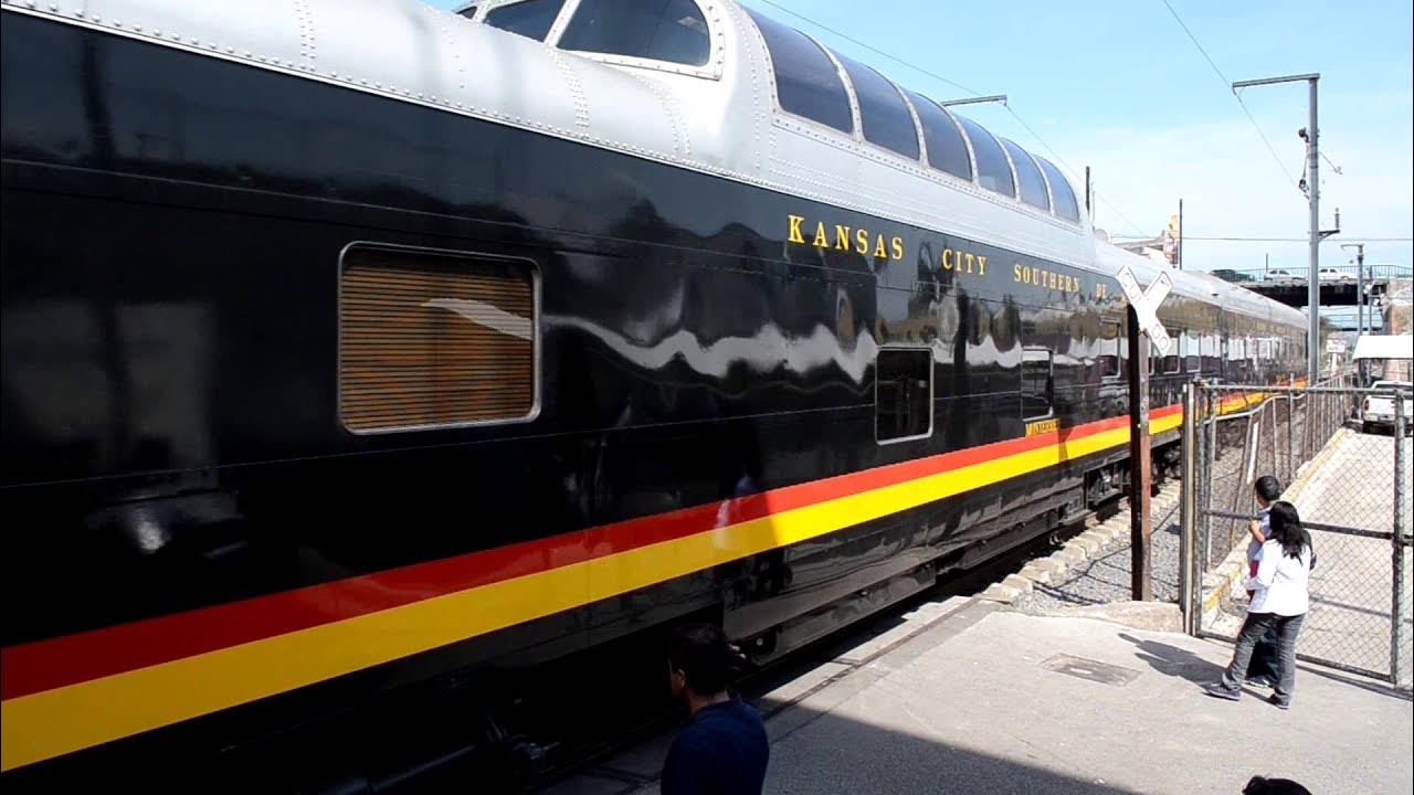 KCSM SD22ECO 2651 y 2650 con el Tren ejecutivo Southern Belle en Querétaro, México NOAS_5 - YouTube