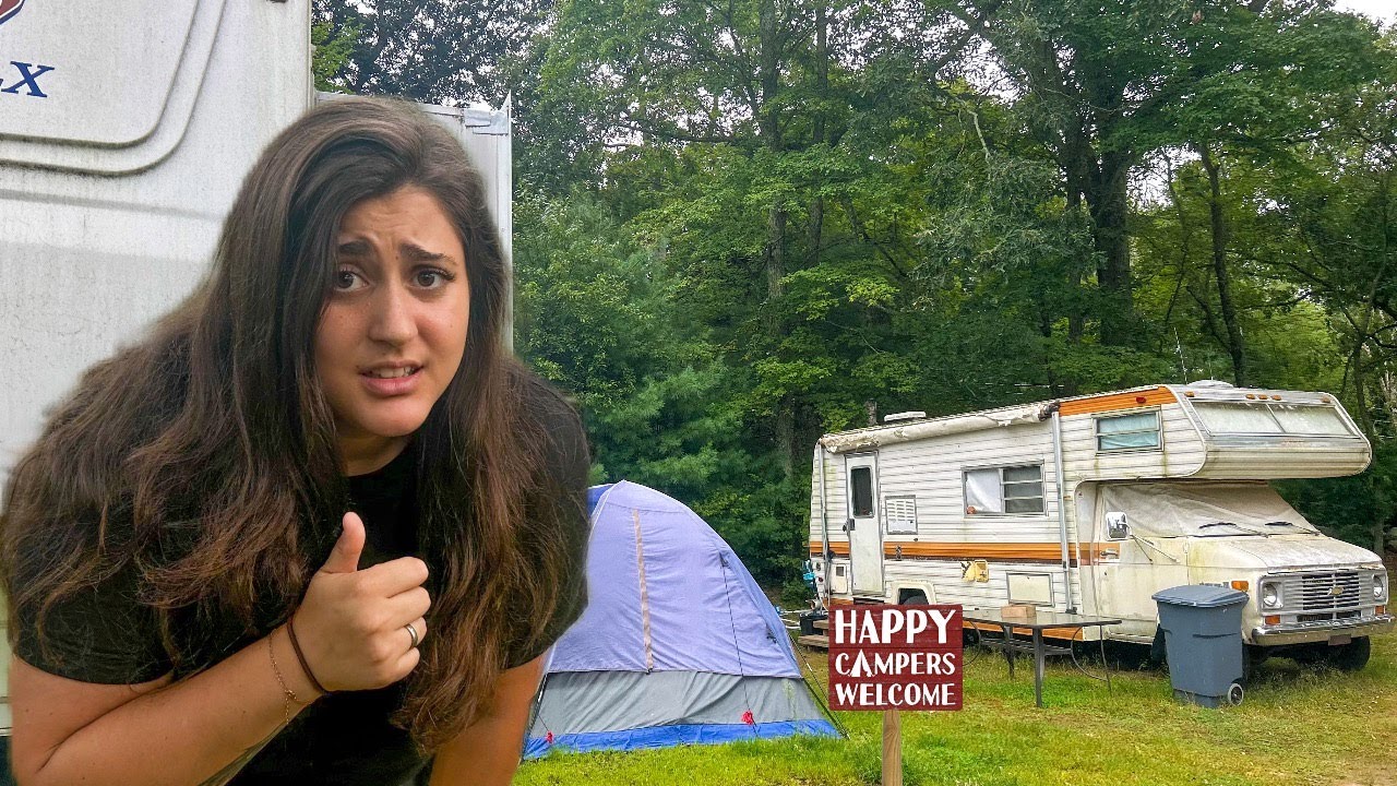 Overnight At The WORST Rated Campground | I Almost Left. - YouTube