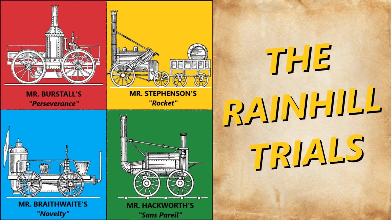 The Rainhill Trials - Railway Music - YouTube