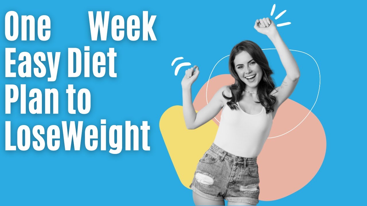 1 Week Diet Plan || Lose 2 Kgs in 1 Week || Break Weight Plateau - YouTube