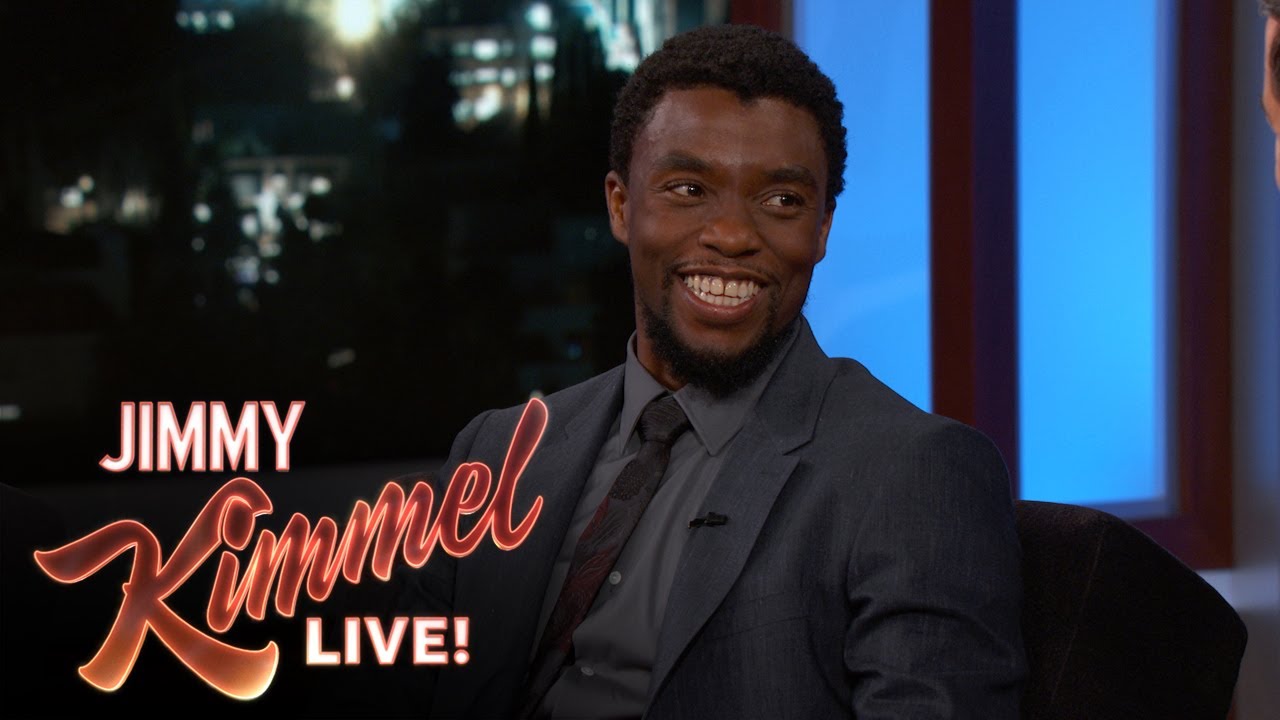 Chadwick Boseman on Black Panther Trailer - YouTube
