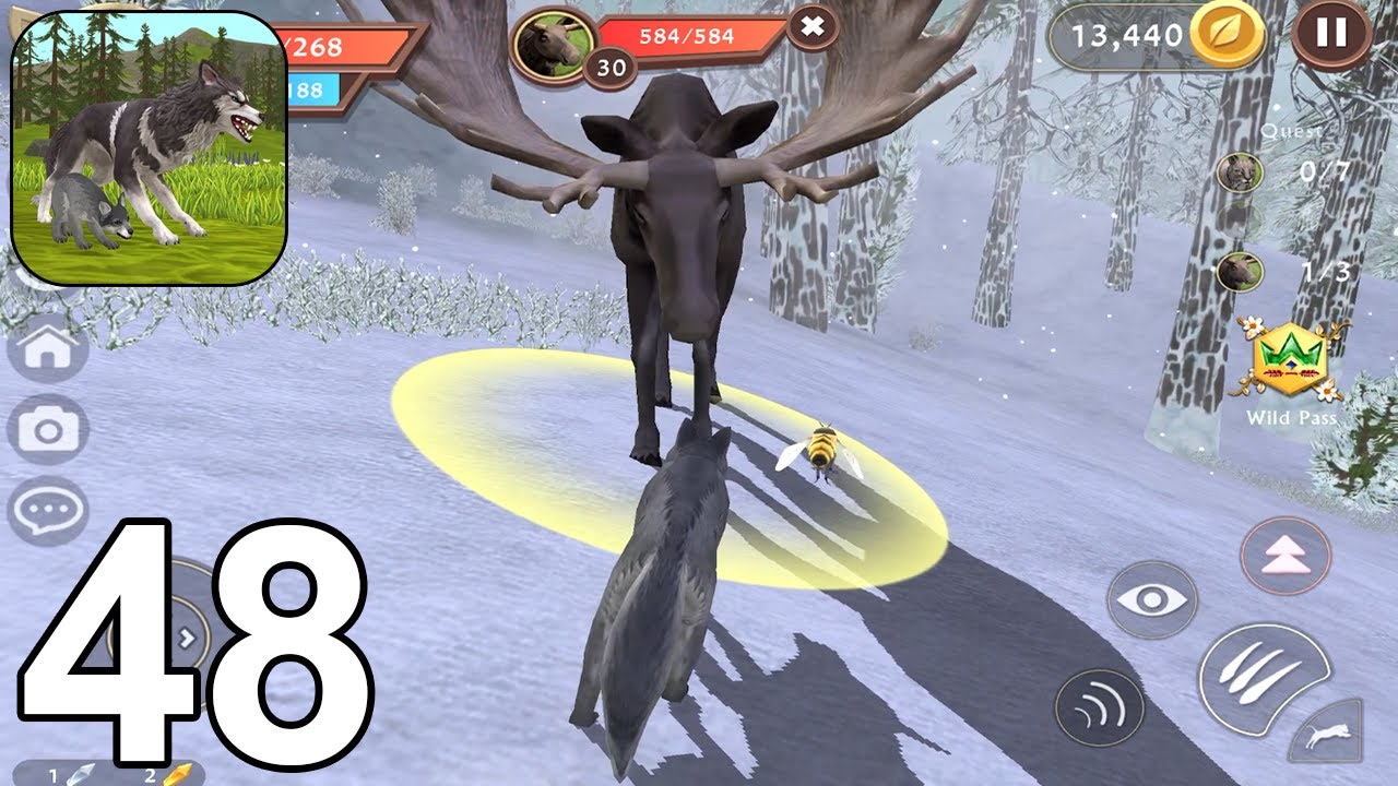 Wolf WildCraft Gameplay - Walkthrough - (iOS, Android) Part 48 - YouTube