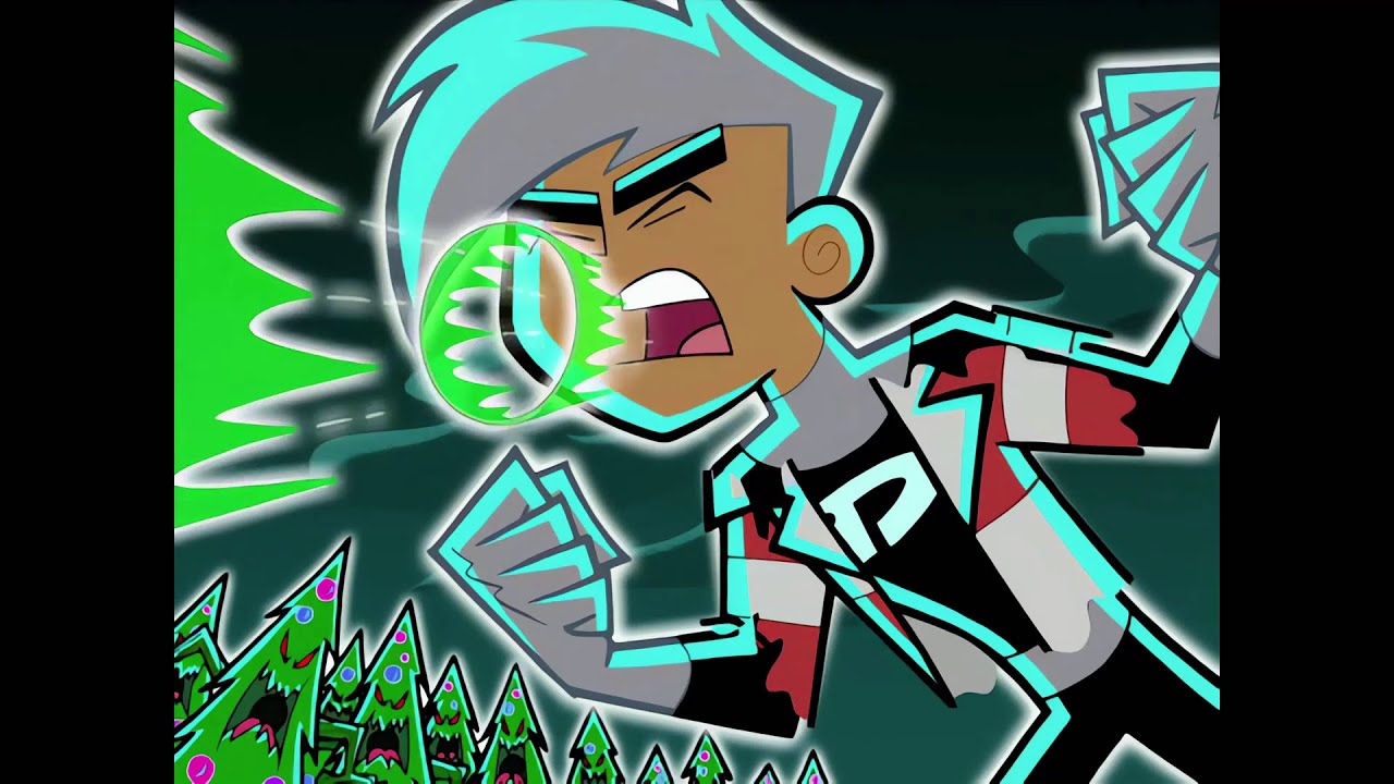 Danny Phantom Ghostly Wail Half Changing Back Moments - YouTube