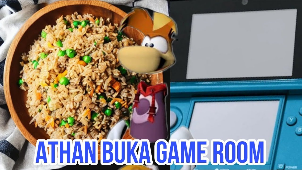 ATHAN BUKA GAME ROOM | MAKAN SESUAI PERSAAN | MAIN GAME 3DS DAN LAPTOP ...