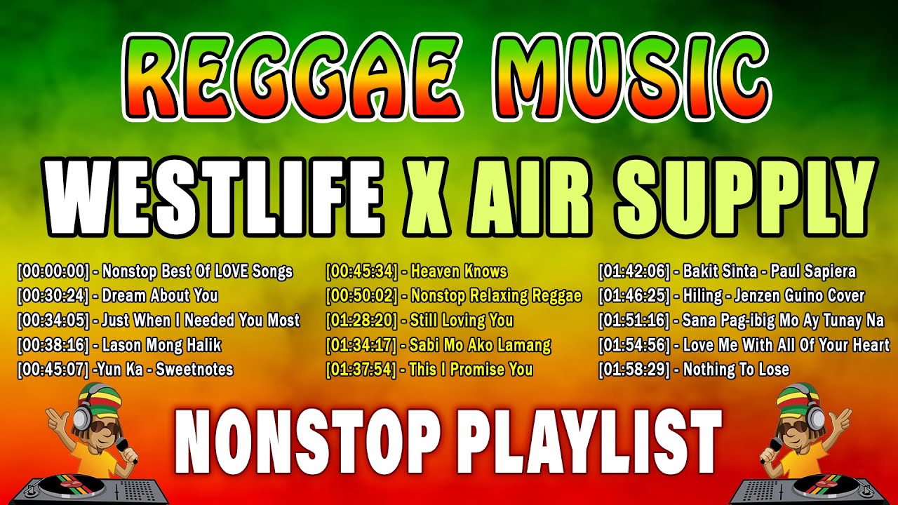Reggae Mix Pop Hits of All Time 🥦 🤟🏼RELAXING BEST ENGLISH LOVE SONGS ...