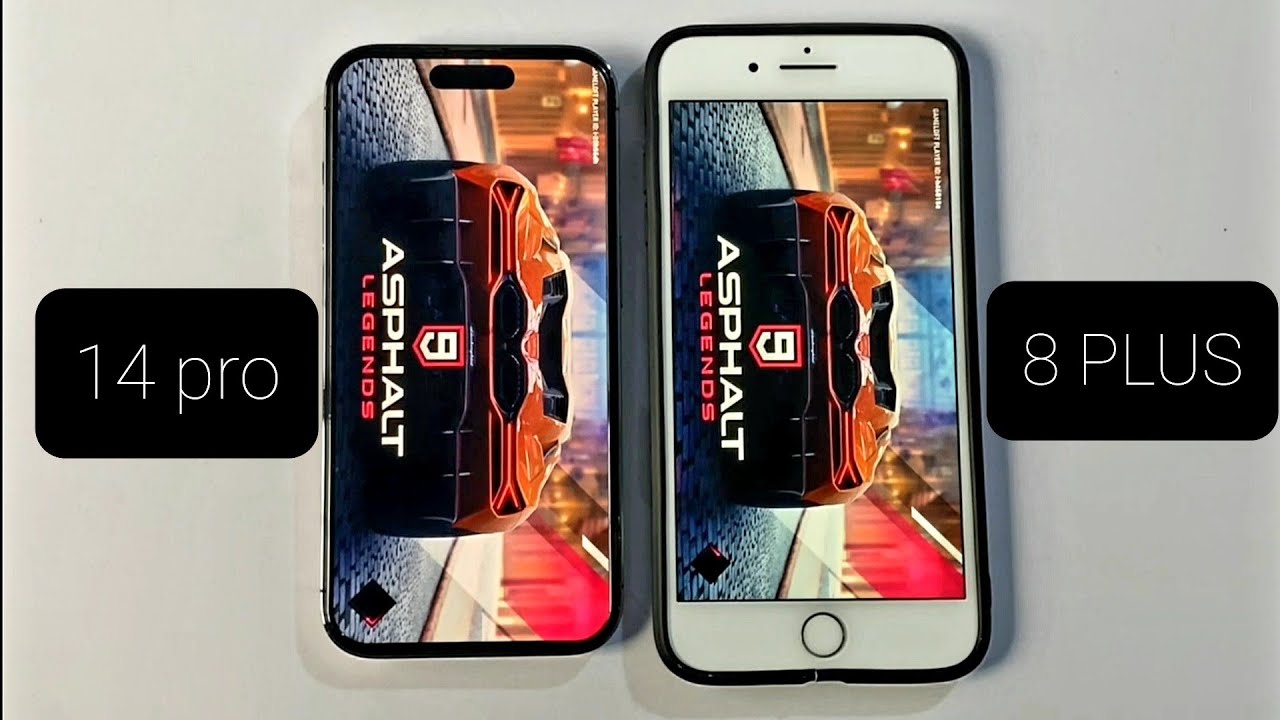 IPHONE 14 PRO VS IPHONE 8 PLUS - (IOS 17) SPEED TEST - YouTube