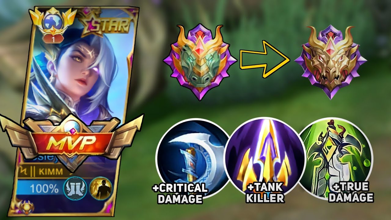 LESLEY BEST BUILD TO PUSH YOUR RANK IN NEW SEASON (Must Try This) 🔥 ...