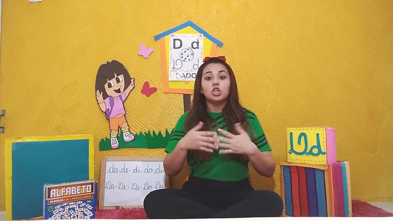 INFANTIL 5 - CALIGRAFIA - LETRA D - AULA 02 - 15/05 - YouTube
