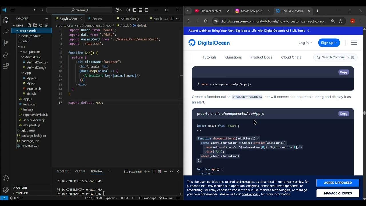 How To Customize React Components with Props - YouTube