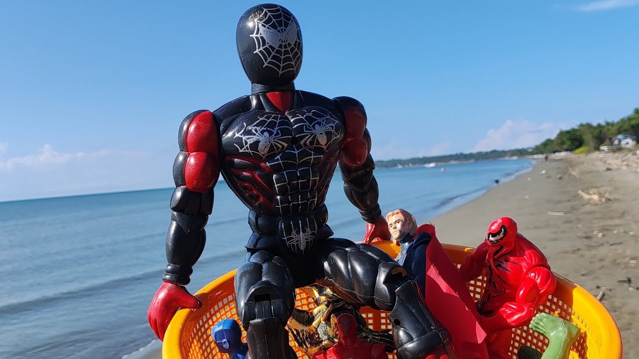 AVENGERS TOYS, Spiderman Black toys, Doctor strength toys, Rocker toys ...