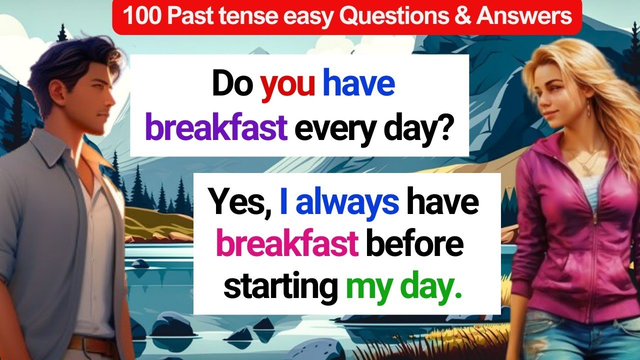 English Speaking Practice for Beginners | 100 Question & Answers ...