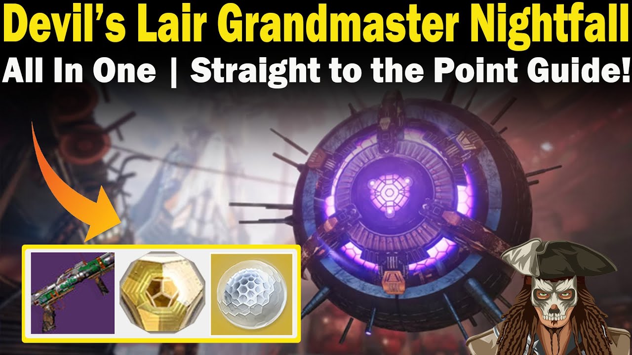 Destiny 2 | The Devils Lair Grandmaster Nightfall Guide | FAST & EASY to follow Guide - YouTube