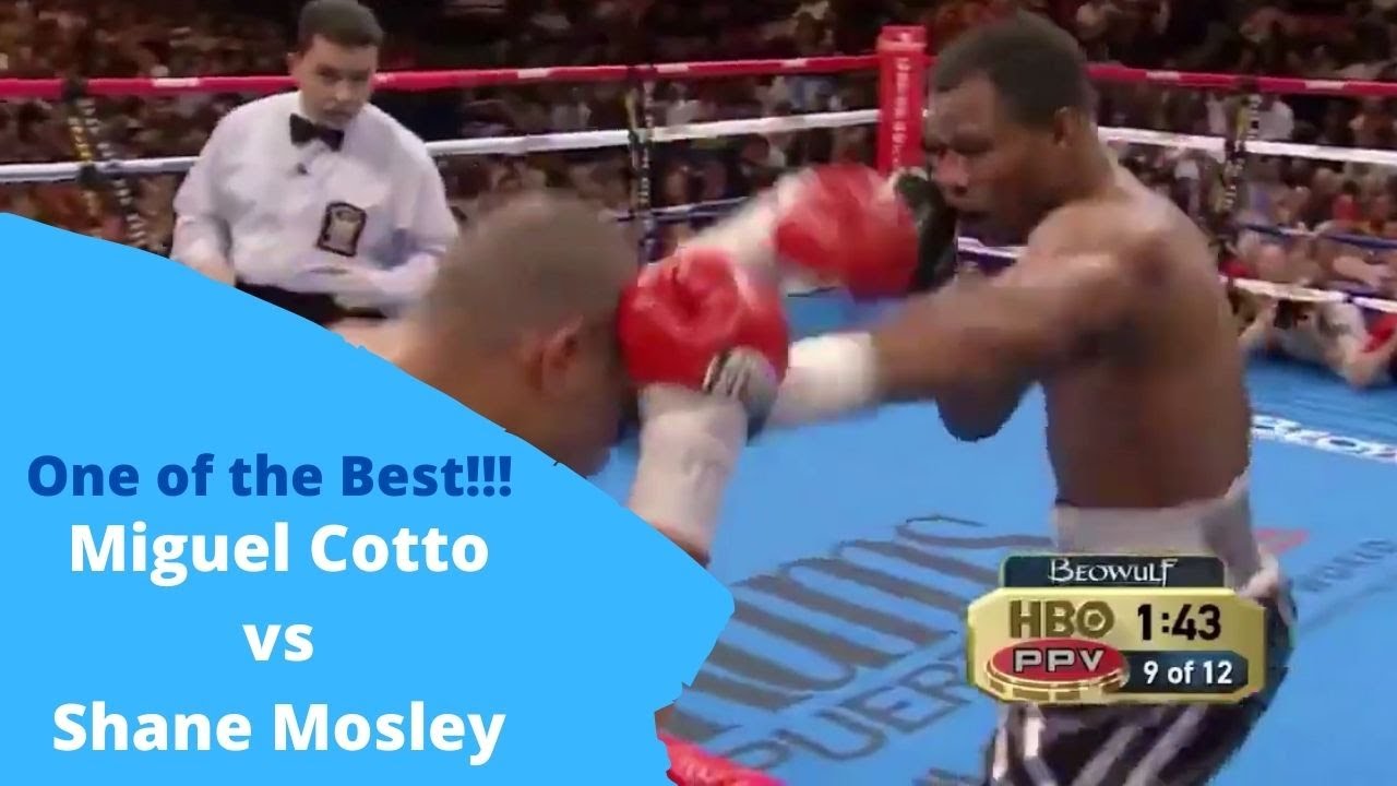 Miguel Cotto vs Shane Mosley - YouTube