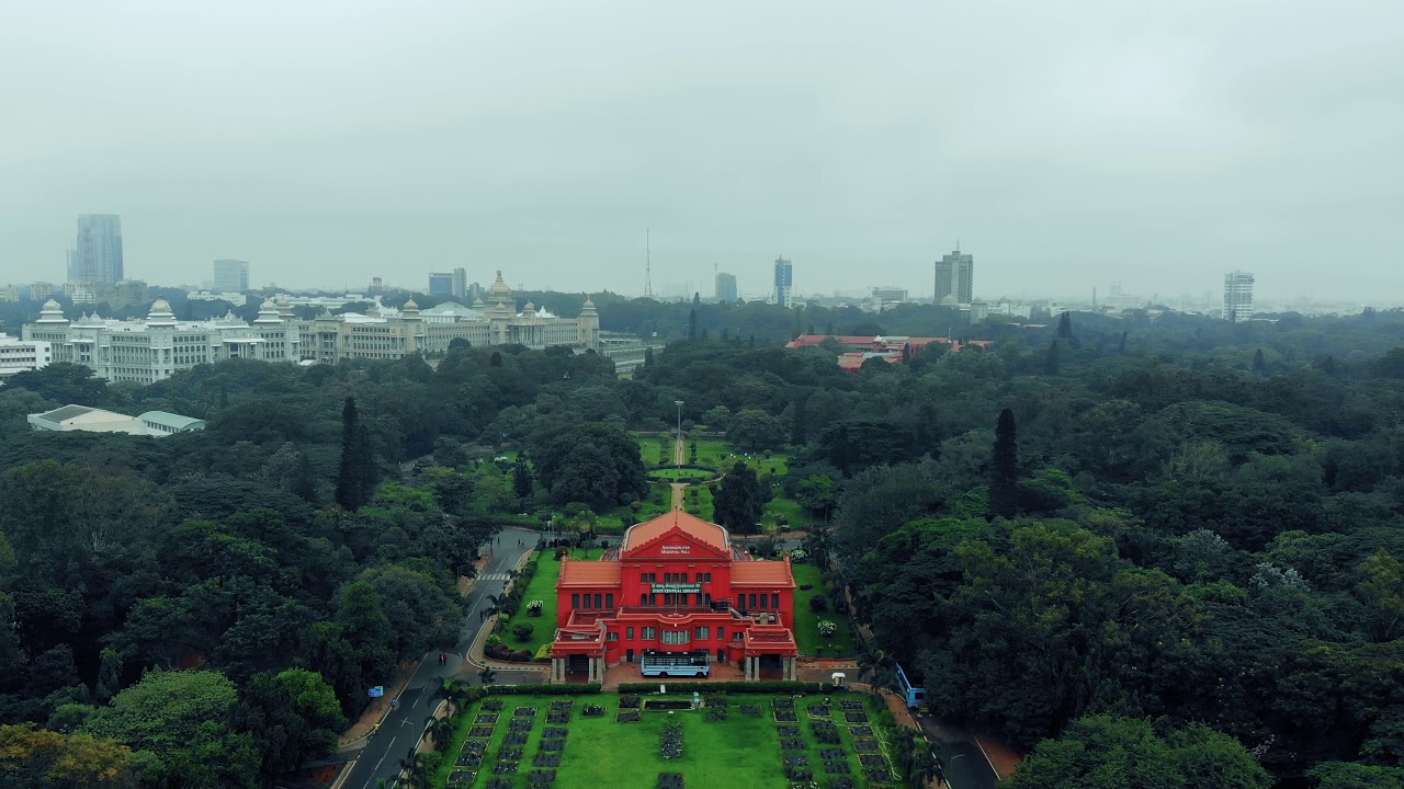 Vidhana Soudha | Cubbon Park | State Central Library | 4K | Rohith Lobo ...