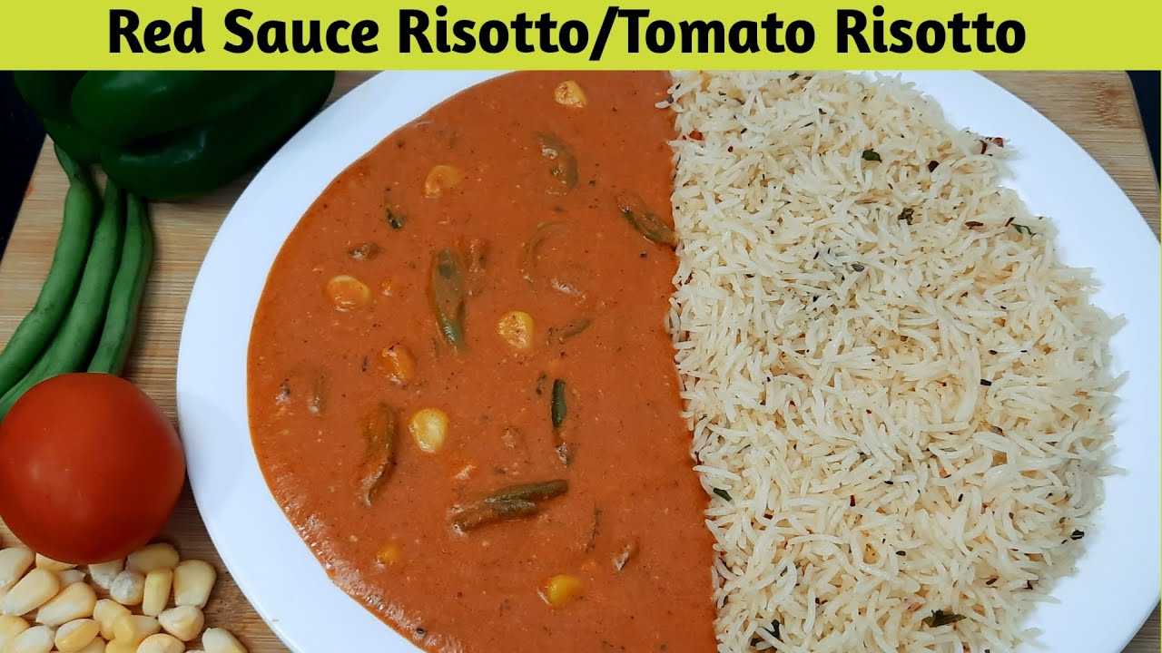 Risotto Recipe - Italian Red Sauce Risotto Recipe - Tomato Risotto ...