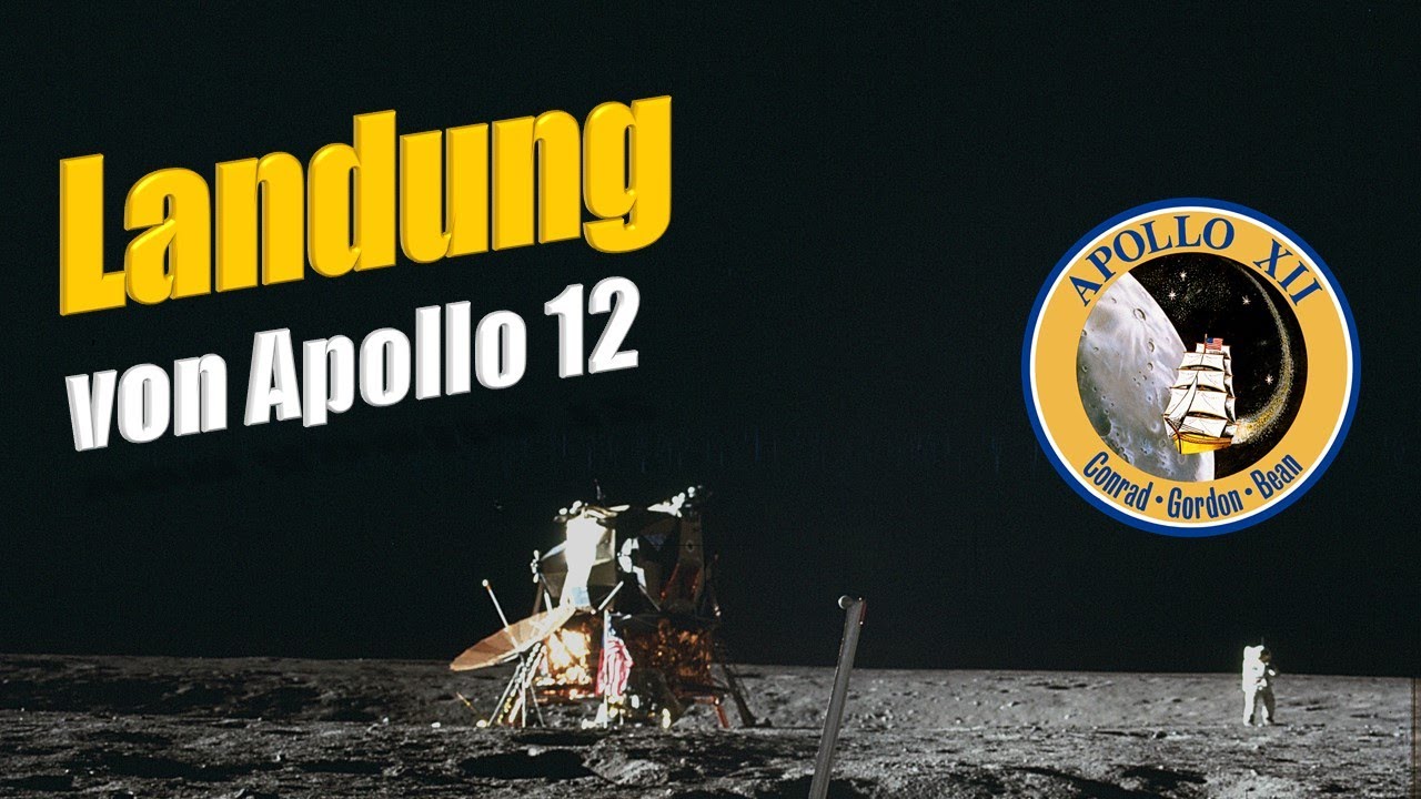 Landung Apollo 12 | 19. November 1969 | zweite Mondlandung - YouTube
