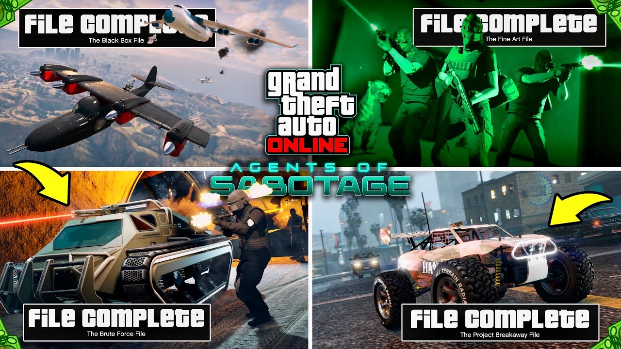 GTA 5 Online Garment Factory ALL FIB Files Missions & Bonuses Guide ...