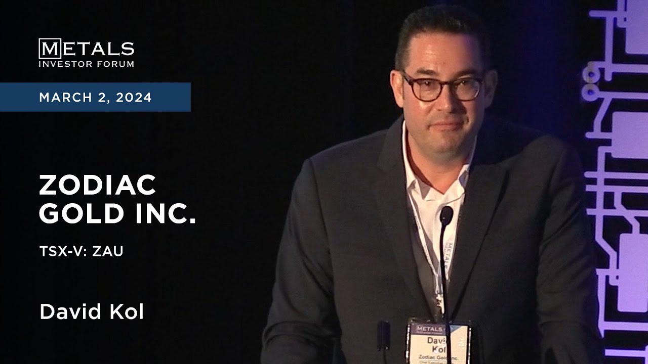 David Kol of Zodiac Gold Inc. presents at Metals Investor Forum in Toronto | March 2024 - YouTube