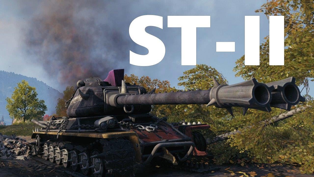 ST-II did his best until the end - world of tanks complete 4K - YouTube