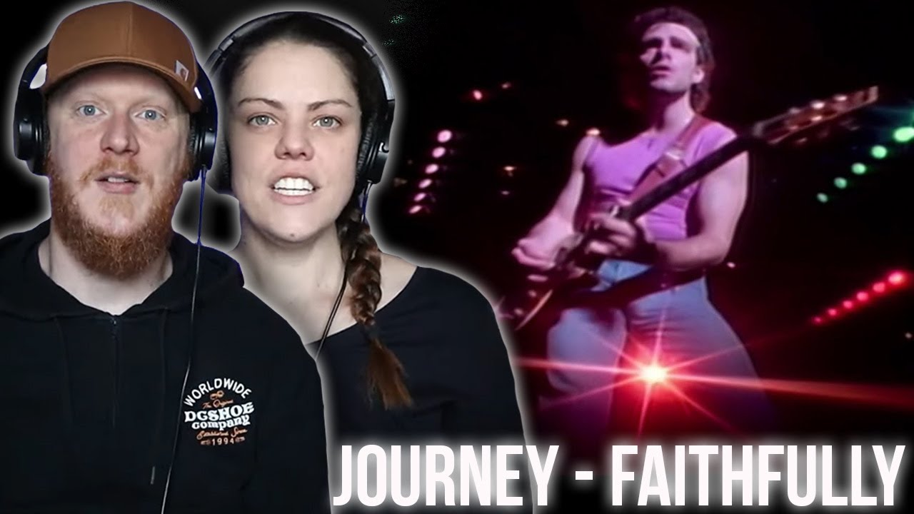 COUPLE React to Journey - Faithfully | OB DAVE REACTS - YouTube