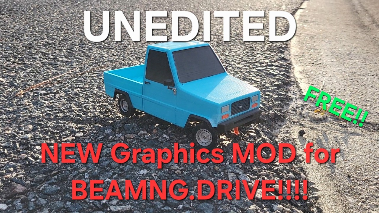 New FREE Graphics MOD for BeamNG.drive!! Super REALISTIC!! - YouTube