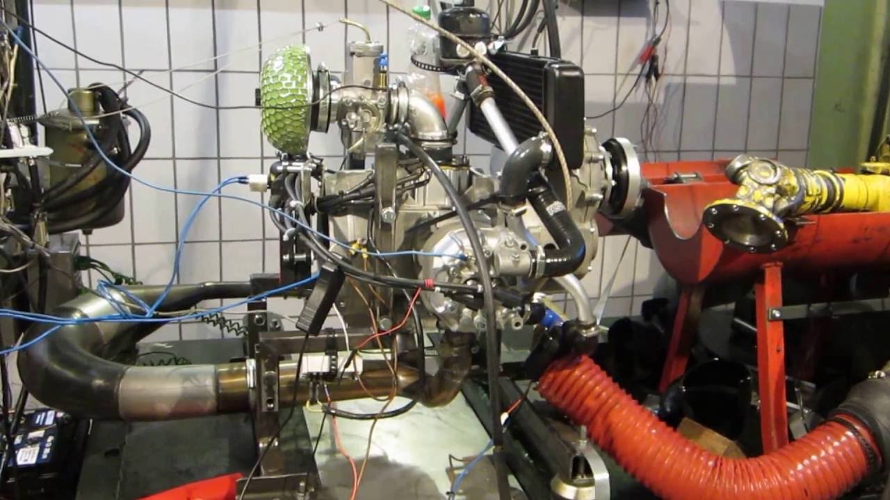 Sauer S600BS-C, Weltgrößter 2-Zylinder 2-Takt Boxer Motor ...