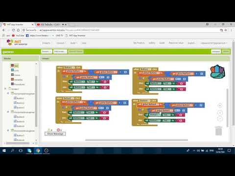 Android App Creating Game Xo - YouTube