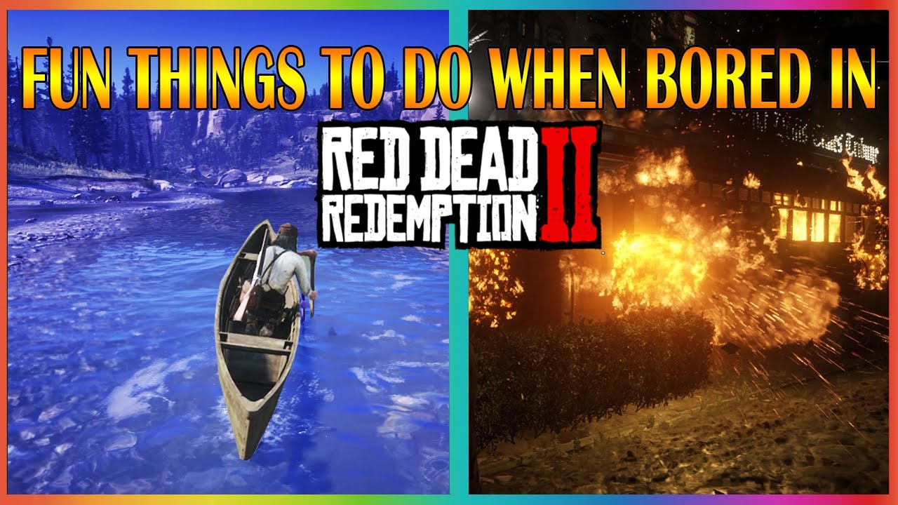 Fun Things to Do when You are Bored in Red Dead Redemption 2! Part 4 ...