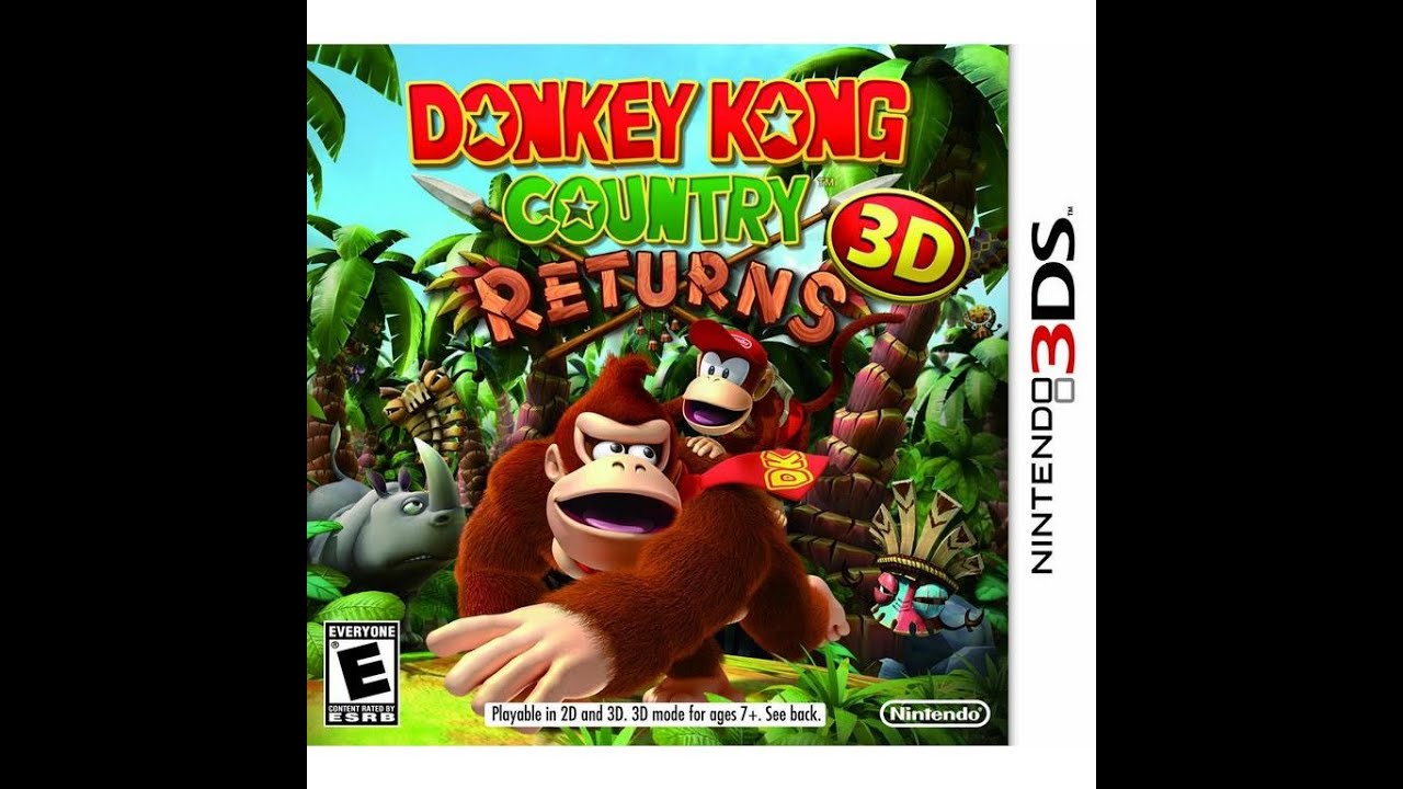 DK Country Returns 3D Game Play Review - YouTube