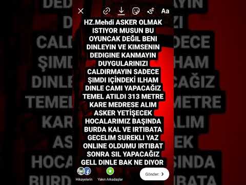 HZ.MEHDI MEDRESESI AÇILIYOR LUTFEN GELIN BIR KERE GÖRÜŞELİM BAKIN GIDIN AMA GIDEMEZSINIZ!!!