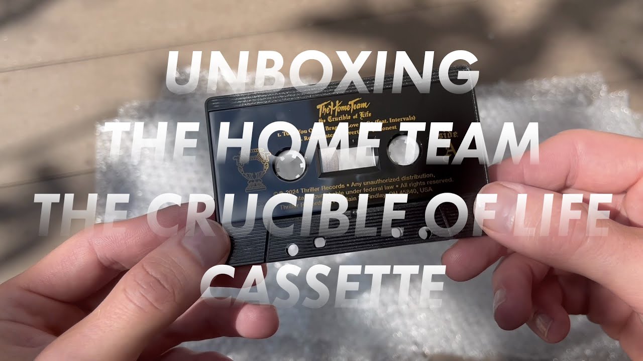 Unboxing The Home Team's The Crucible of Life Cassette! - YouTube