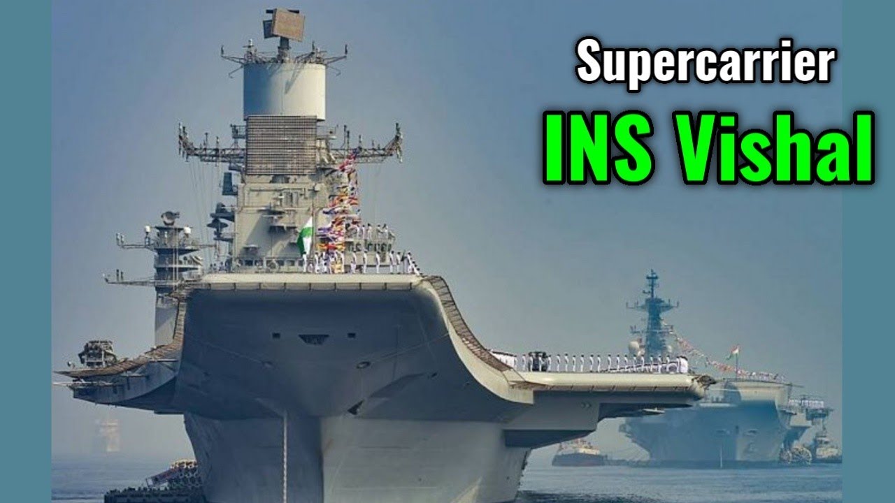 After INS Vikrant India making 3rd Super Carrier INS Vishal | Aircraft ...