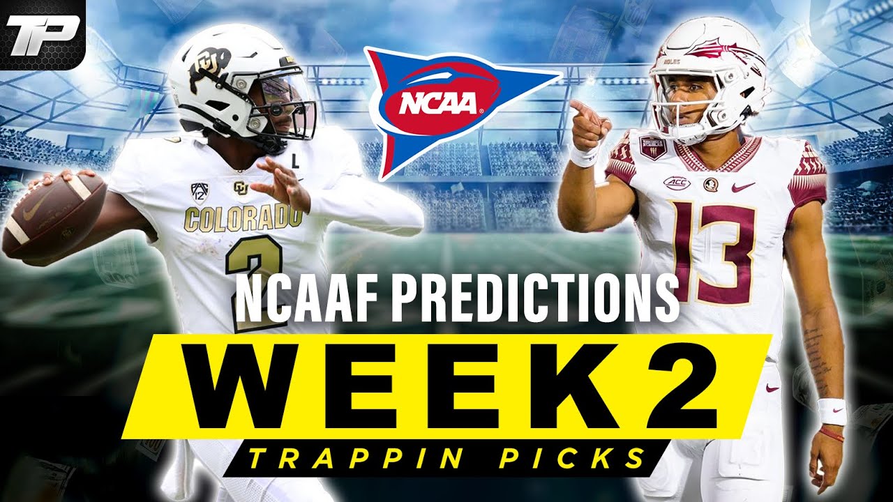 College Football Week 2 Predictions | NCAA Football Odds Picks and Best ...