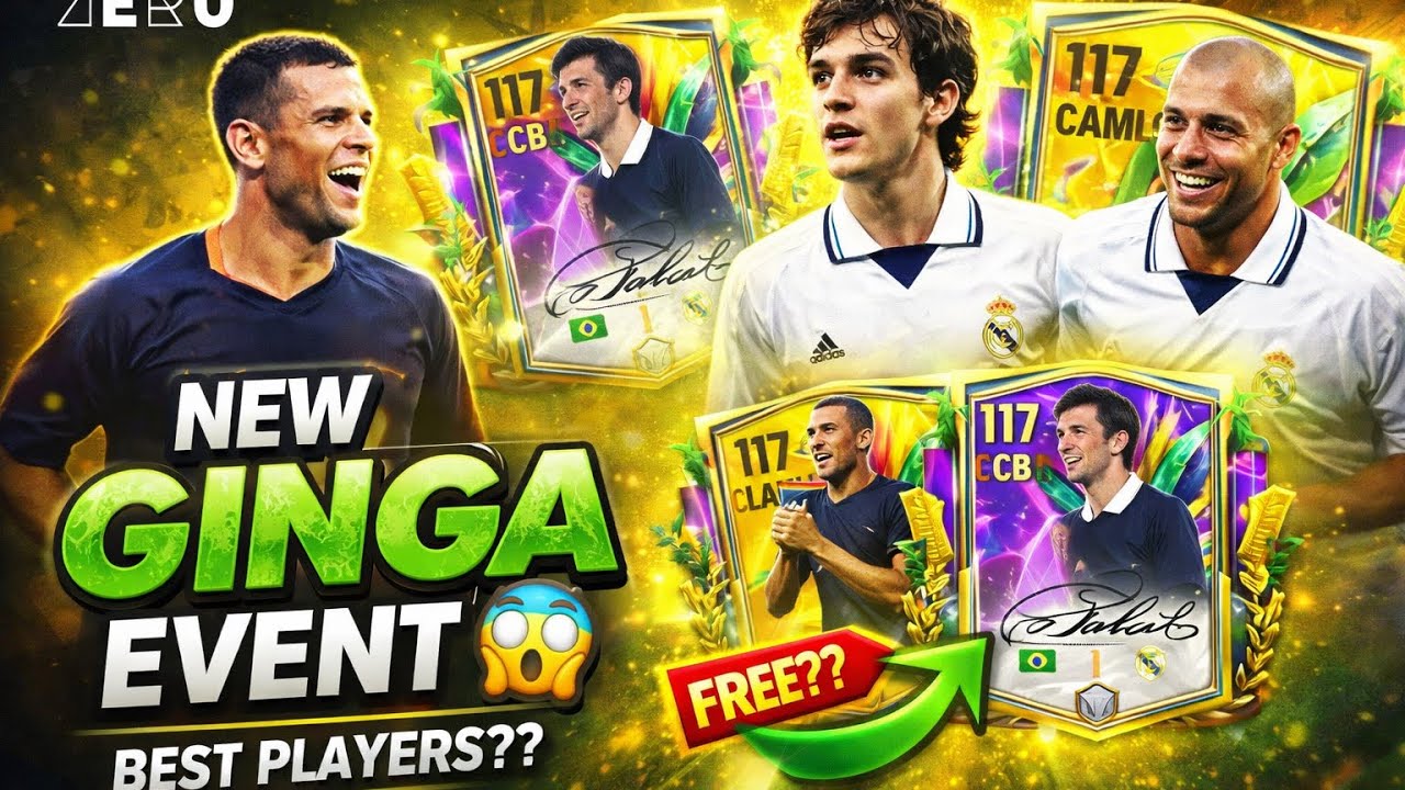 NEW GINGA EVENT IS INSANE 😱 Best Players & Rewards! FC Mobile - YouTube