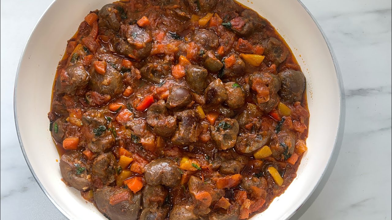 Rognons de bœuf / rognons rôti recette facile et rapide à réalise - YouTube