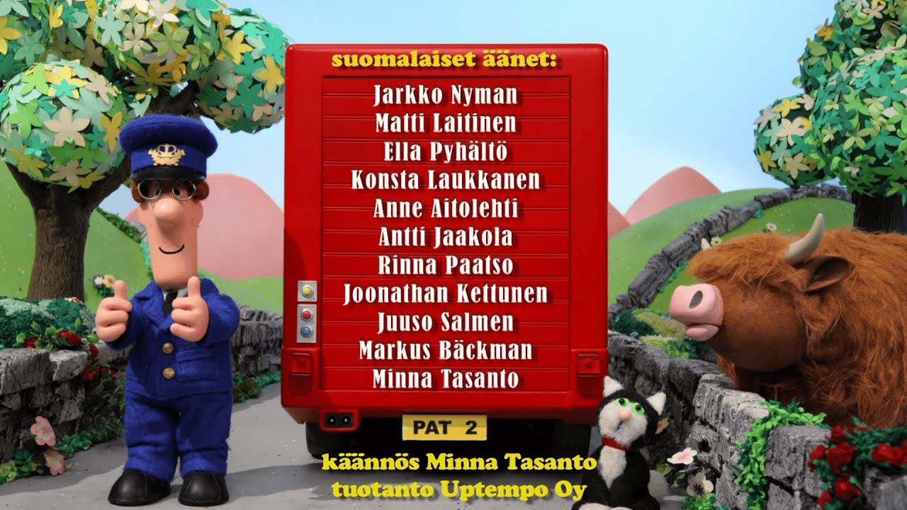 Postman Pat: Special Delivery Service - Credits (Finnish, Series 2 ...