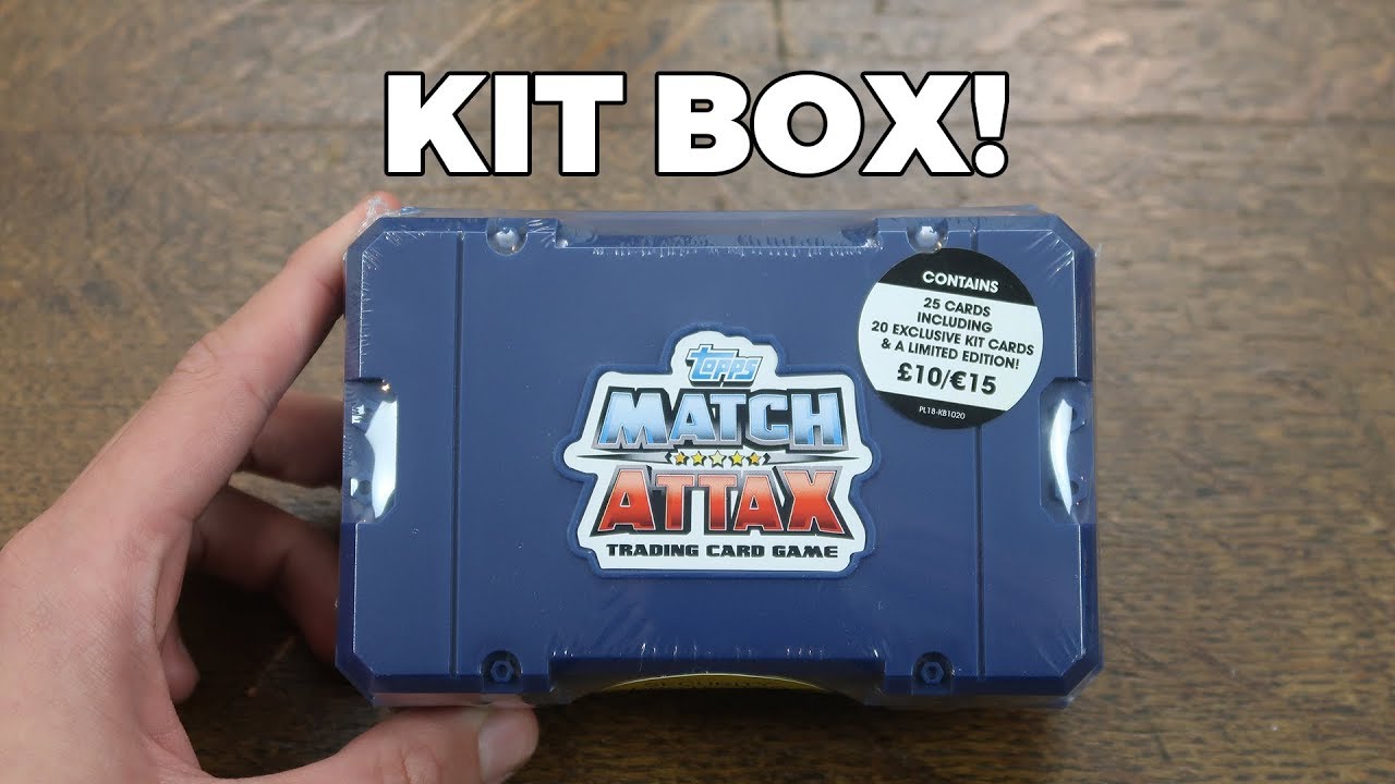 KIT BOX OPENING! Match Attax 2017/18 - YouTube