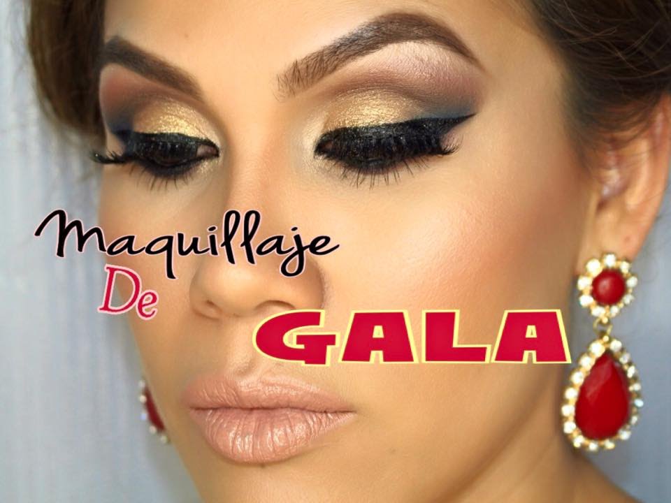 MAQUILLAJE DE GALA 💄COLABORACION - YouTube