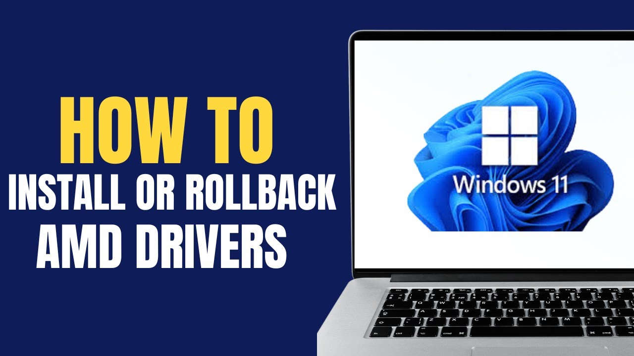 How to Install or Rollback to Previous AMD Drivers ? - YouTube