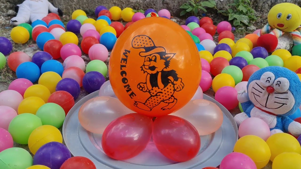 Wow.!! Video Memuaskan Balon Ulang Tahun Lucu Warna Warni - Balon ...