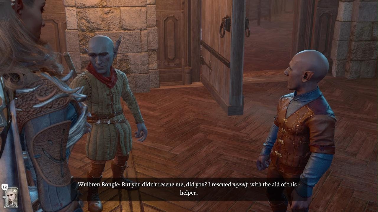 BG3 Barcus is Reunited with Wulbren - YouTube
