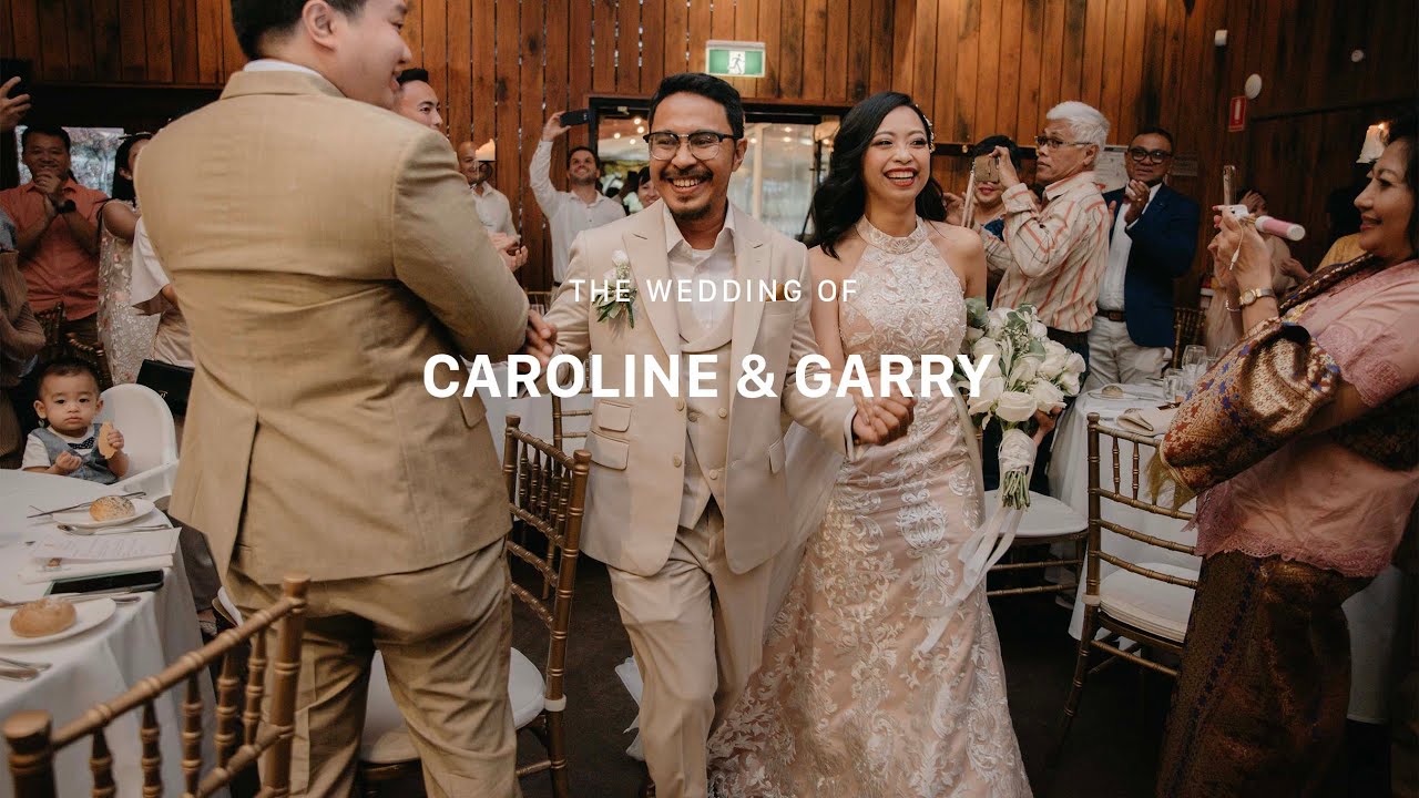 The Wedding of Caroline & Garry #Perth #Australia - YouTube