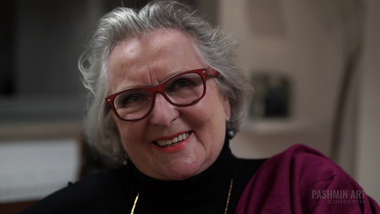 Renate Pribert Zimny Interview with Pashmin Art Consortia - YouTube