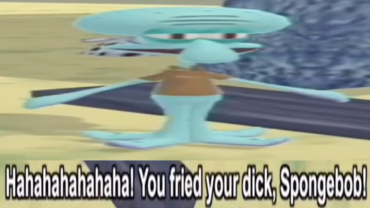 SpongeBob deep-fries his d!ck (AI Sponge Clip) - YouTube