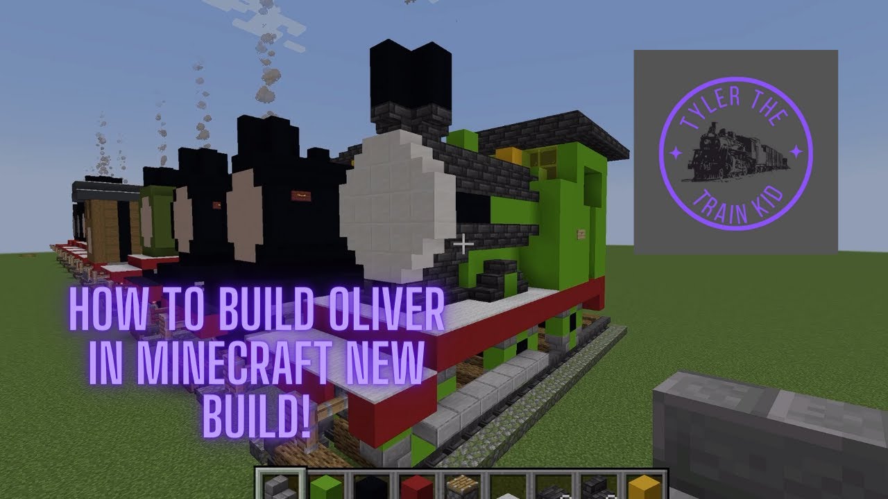 How to build Oliver in Minecraft Easy Tutorial - Thomas & Friends ...