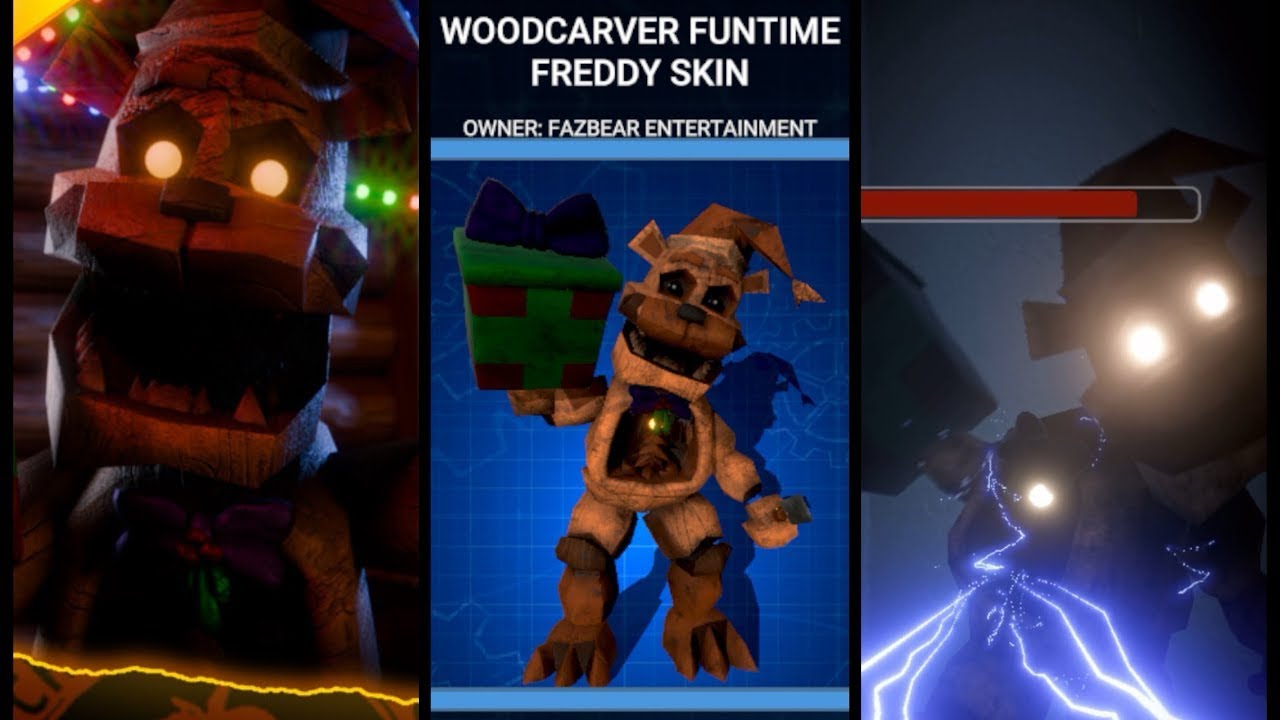 Beating wood cover Funtime Freddy - YouTube